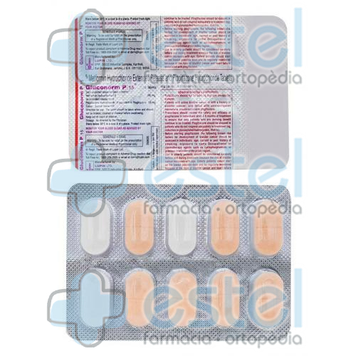 Comprar ActoPlus Met Tableta 15mg, 500mg a Precio de Oferta