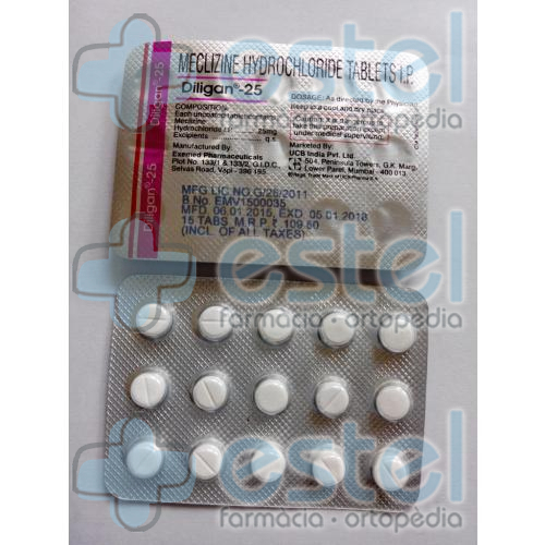 Comprar Antivert Tableta 25mg a Precio de Oferta