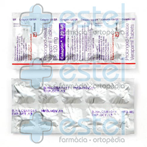 Comprar Calan SR Tableta 80mg, 120mg, 240mg a Precio de Oferta
