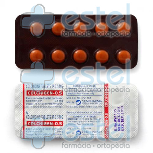 Comprar Colcrys Tableta 0.5mg a Precio de Oferta
