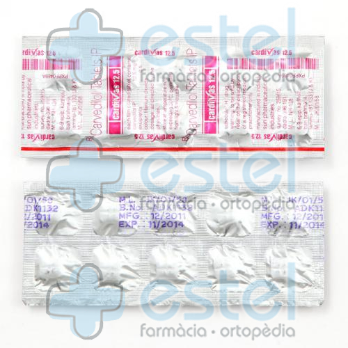 Comprar Coreg Tableta 25mg, 12.5mg, 6.25mg, 3.125mg a Precio de Oferta