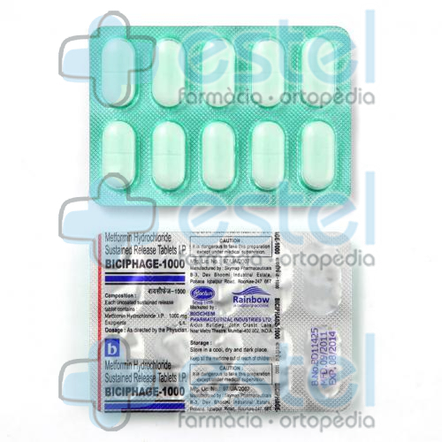 Comprar Metformin XR Tableta 1000mg a Precio de Oferta