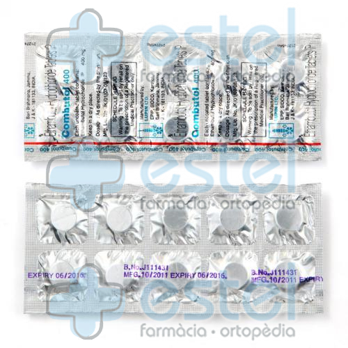 Comprar Myambutol Tableta 200mg, 400mg, 600mg, 800mg a Precio de Oferta