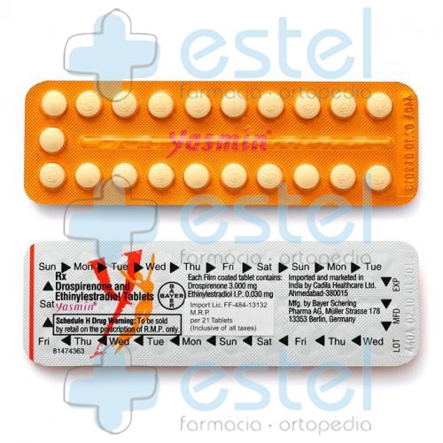 Comprar Yasmin Tableta 0.03mg, 3mg a Precio de Oferta